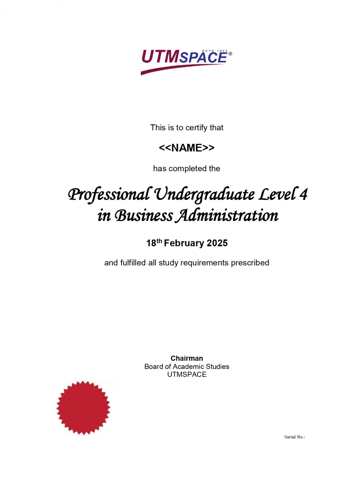 UTMAcademy – Going beyond the limit