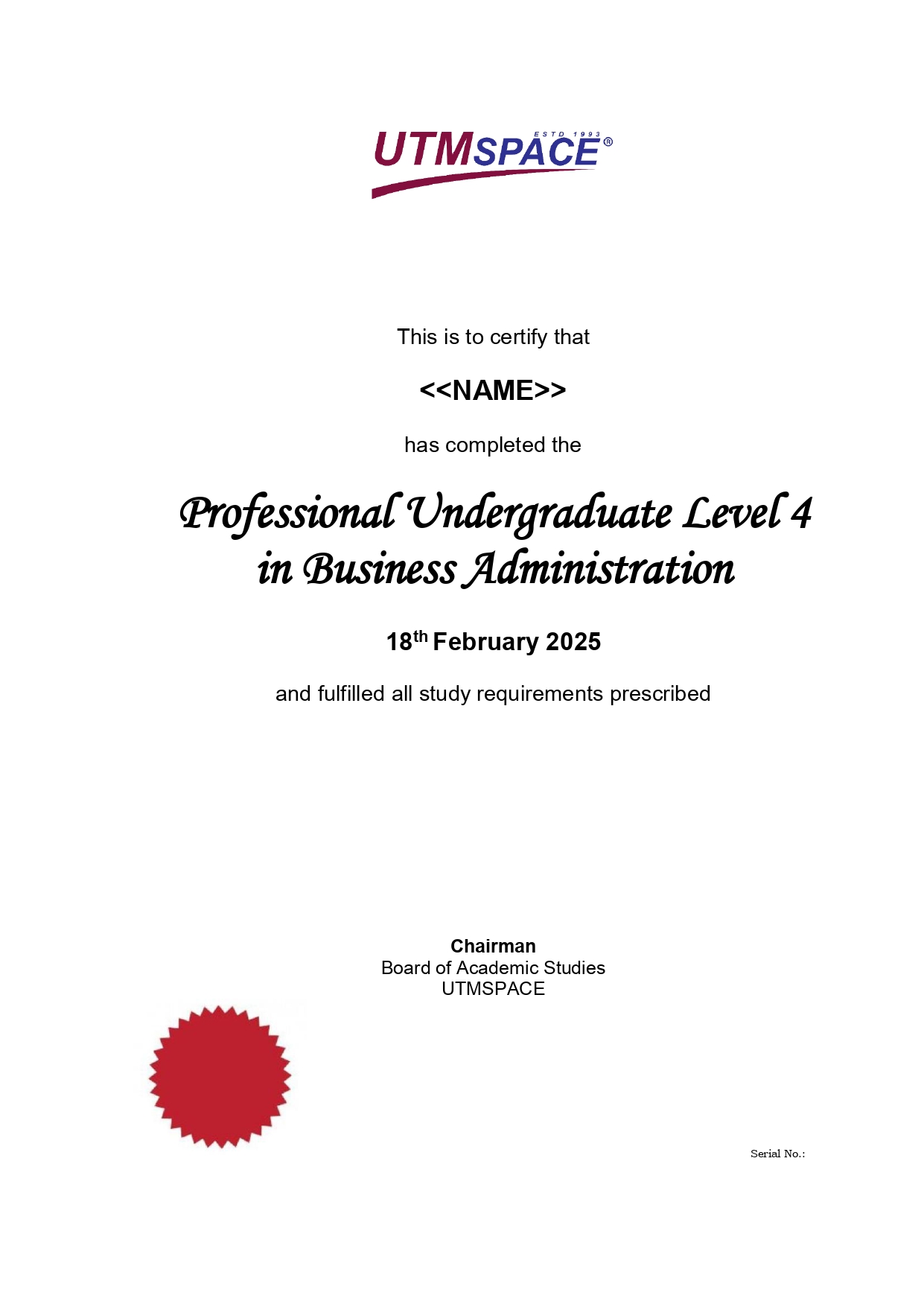 UTMAcademy – Going beyond the limit